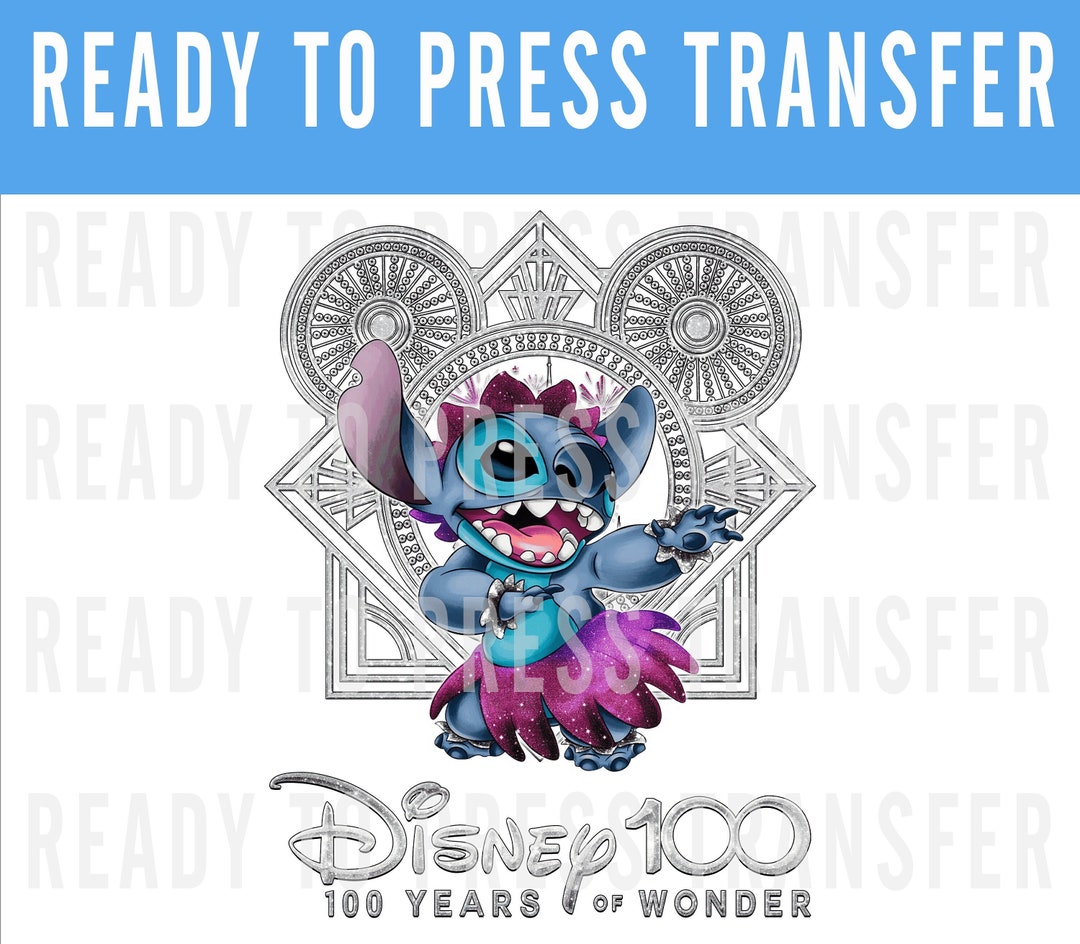 Disneys 100 Years of Wonder Ready to Press Iron on Decal DTF Transfer ...