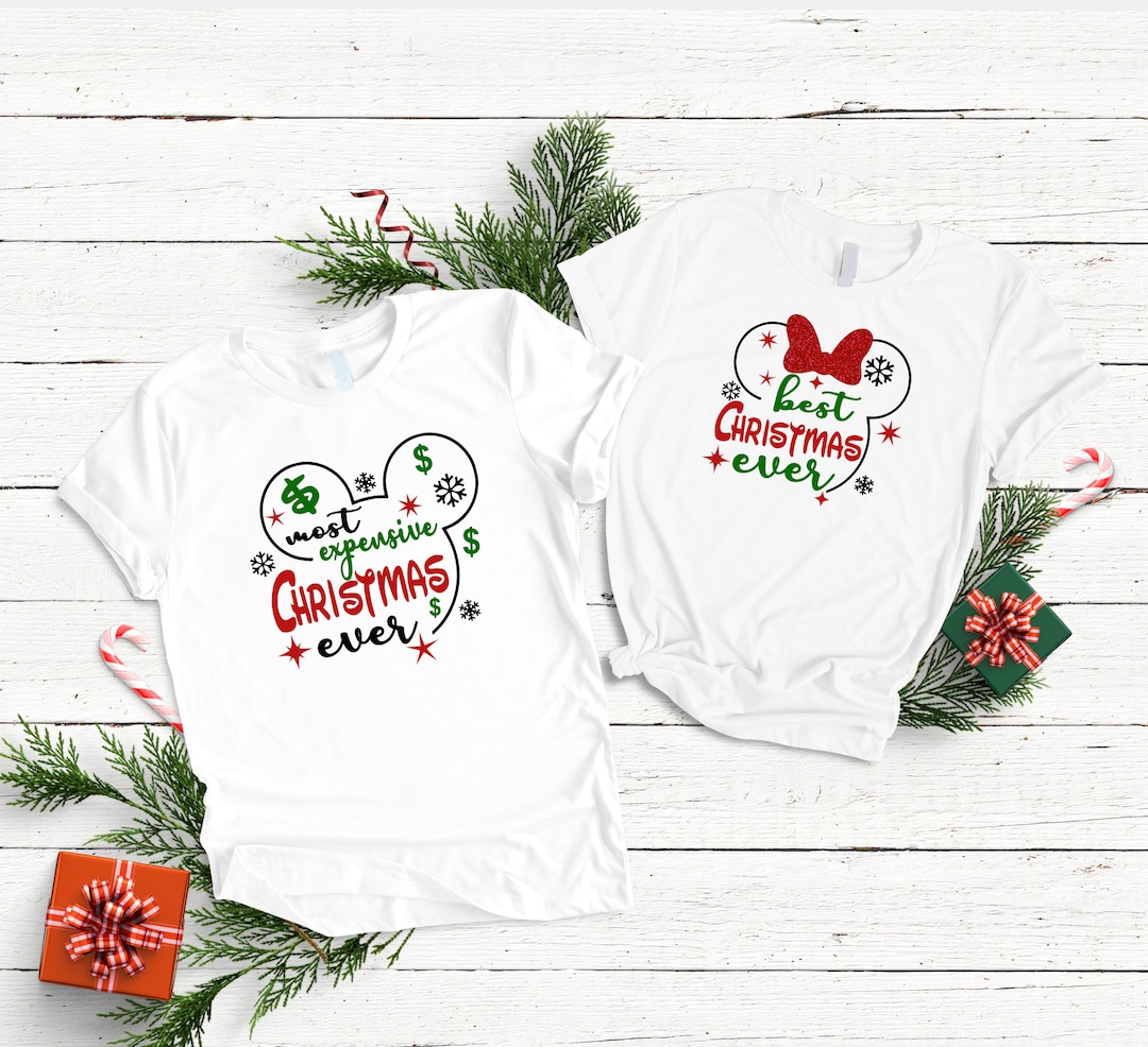 Most Expensive Christmas Shirts - Disney Family Shirts - Disney Group ...