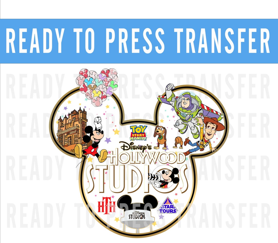 Disney Hollywood Studios Transfer - Ready to Press - Transfers for ...