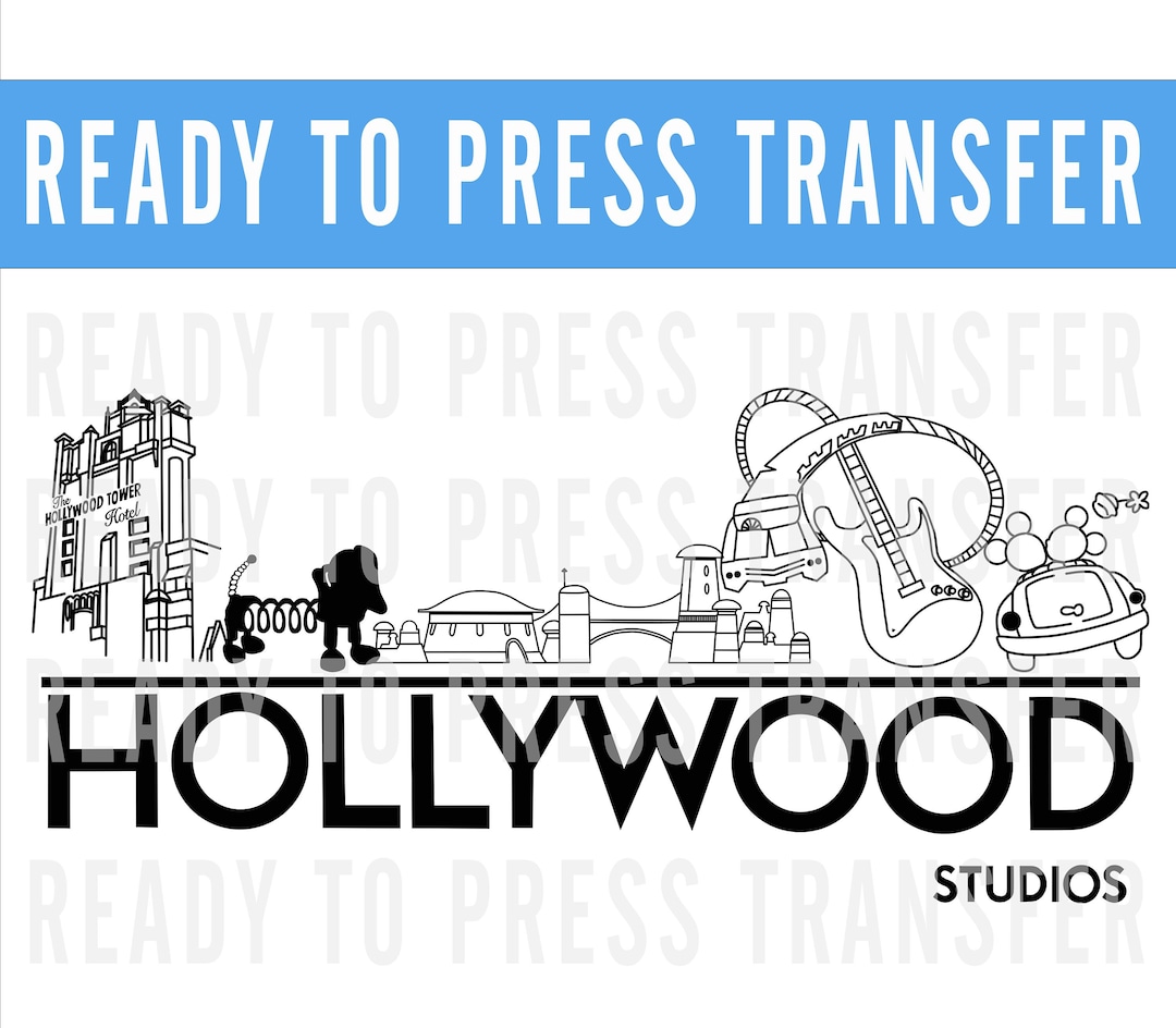 Disney Hollywood Studios Transfer - Ready to Press - Transfers for ...