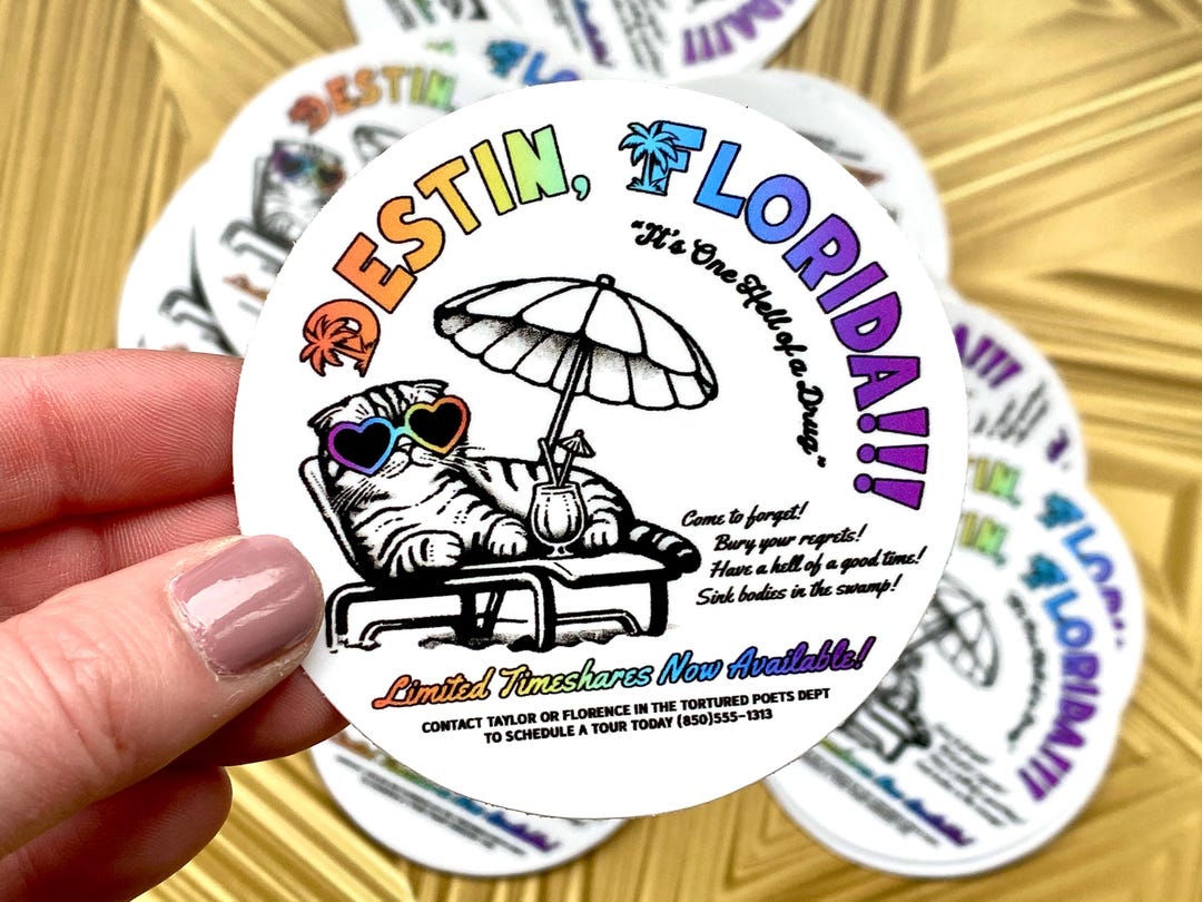 Rainbow Florida!!! Sticker | Waterproof Vinyl Sticker for Laptop and ...