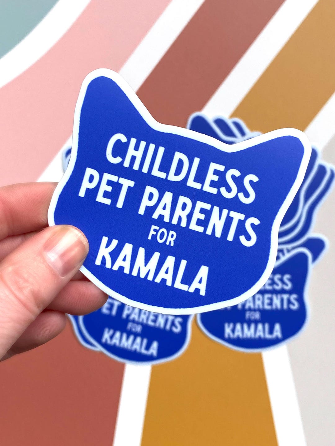 Childless Pet Parents for Kamala Sticker Kamala Sticker Harris Walz ...