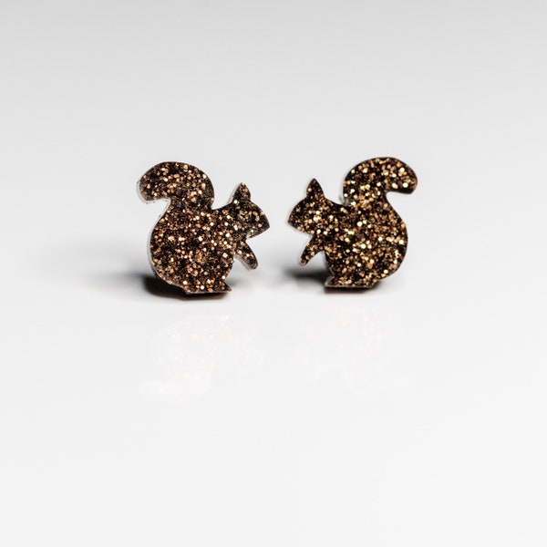 Squirrel Earrings - Etsy