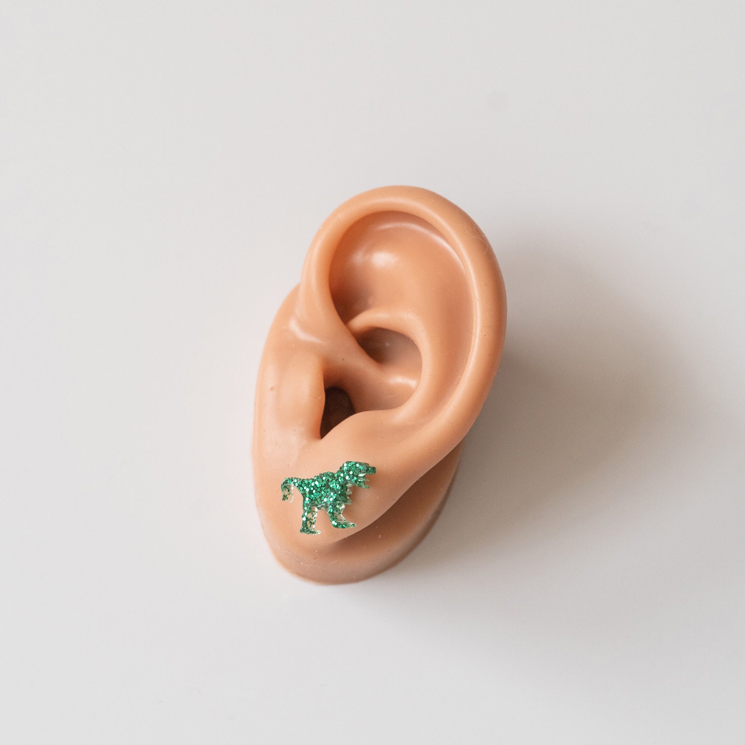 Adorably Tiny T-rex Earrings T-rex Studs Dinosaur Earrings - Etsy