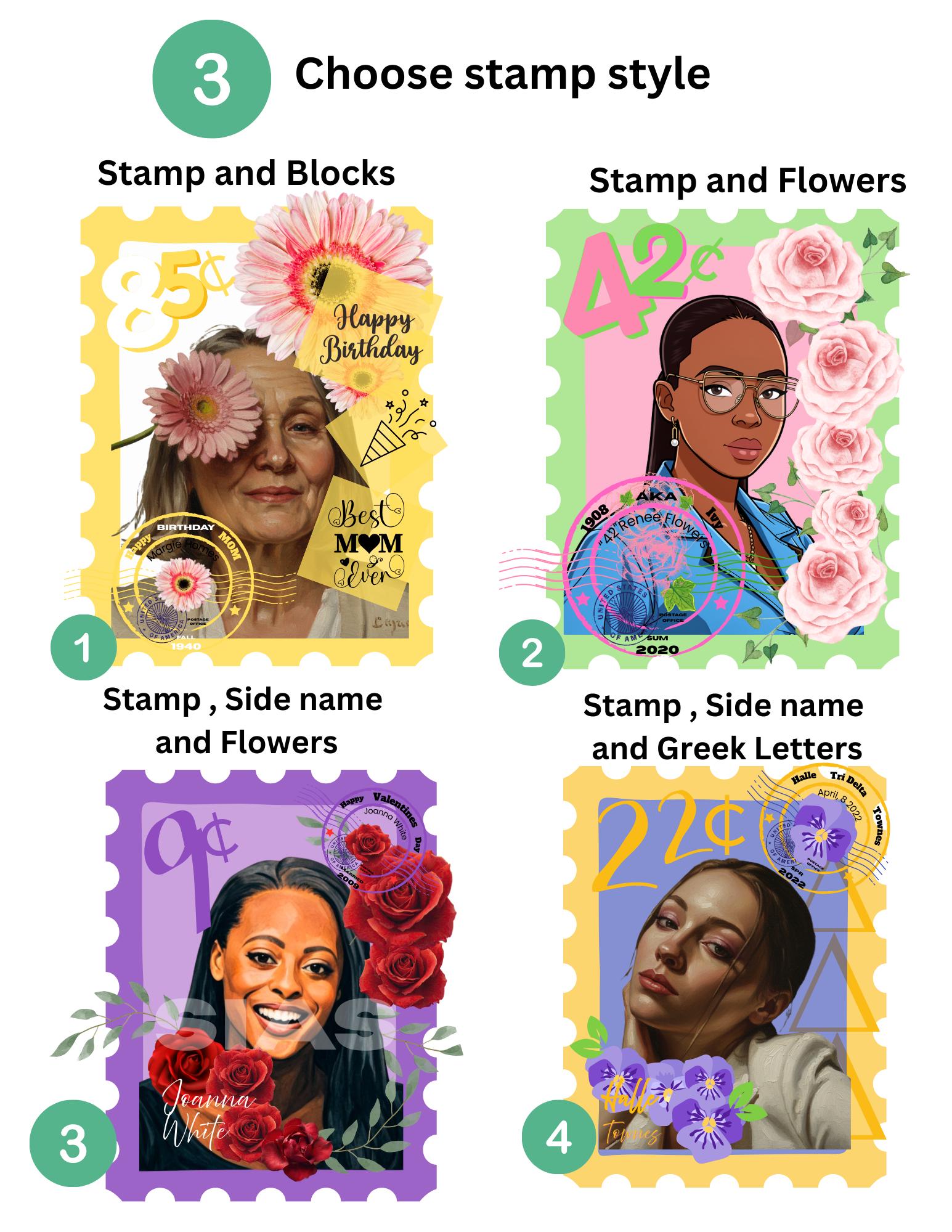 Mardi Gras Stamps -"celebrate the Season" Choose 1. Crown the Queen or ...