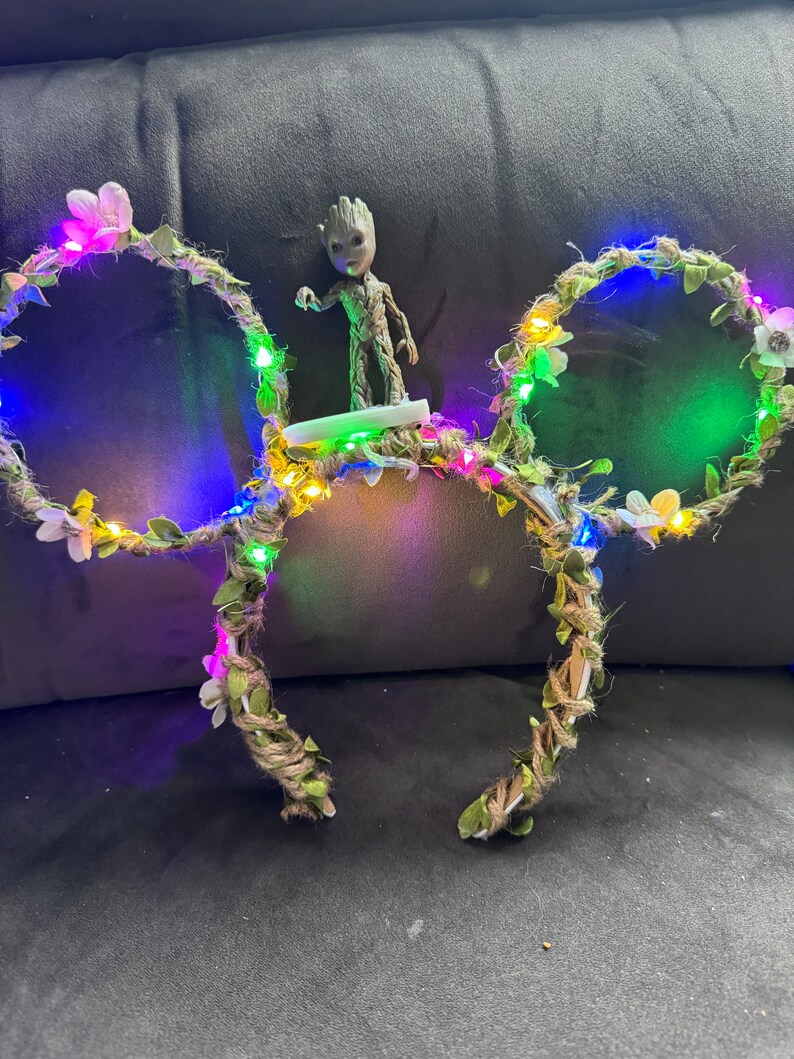 Groot Inspired Mouse Ears - Etsy