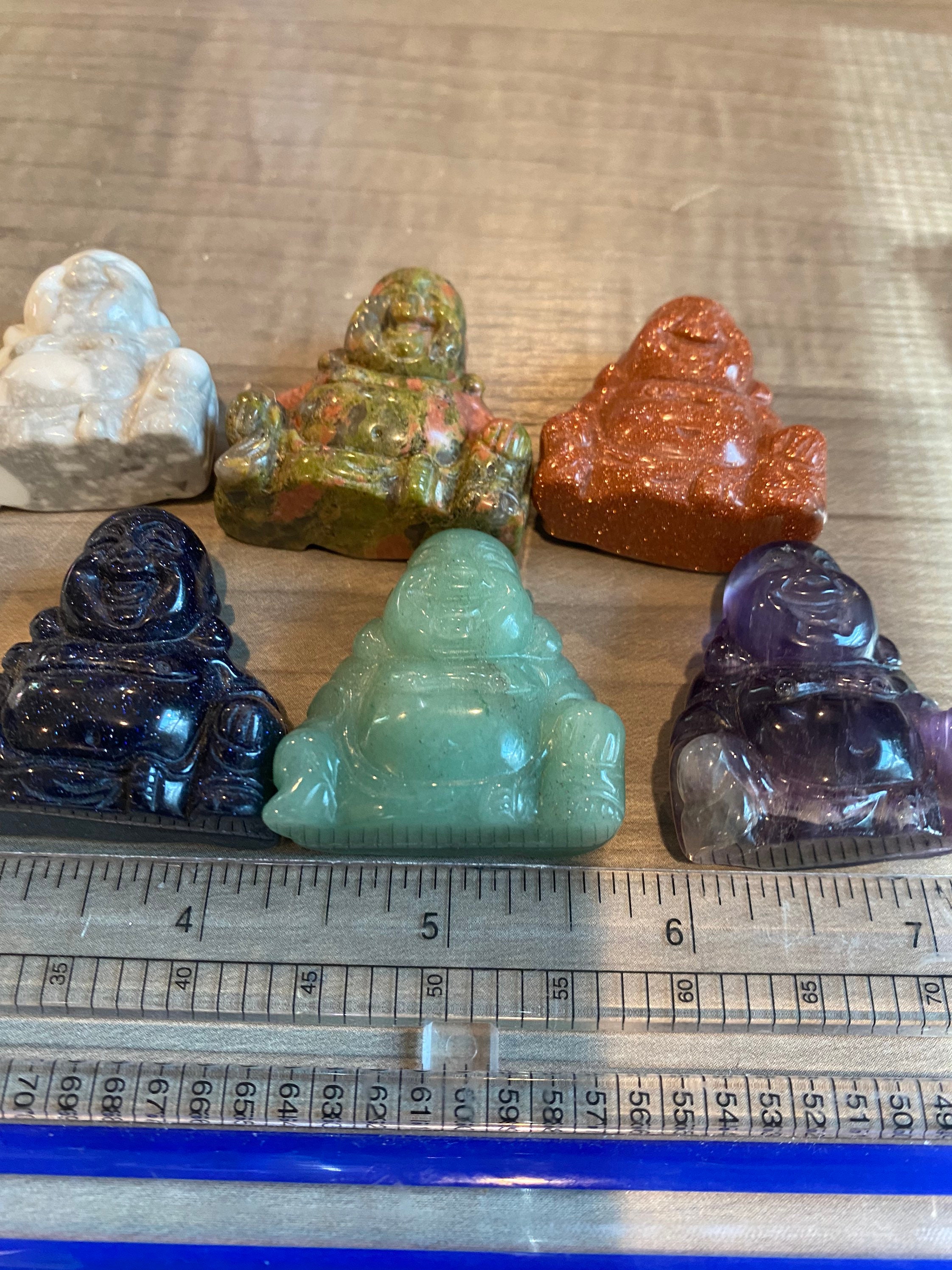 Happy Budda Figure/carved Budda/crystal Budda/e969 | Etsy