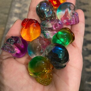 Mini Crystal Skull, Crystal Skull/pocket Skulls/ Metaphysical/crystal ...