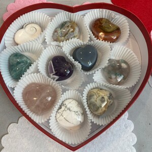 Valentine Heart Crystals/crystal Hearts /crystsl Valentine - Etsy