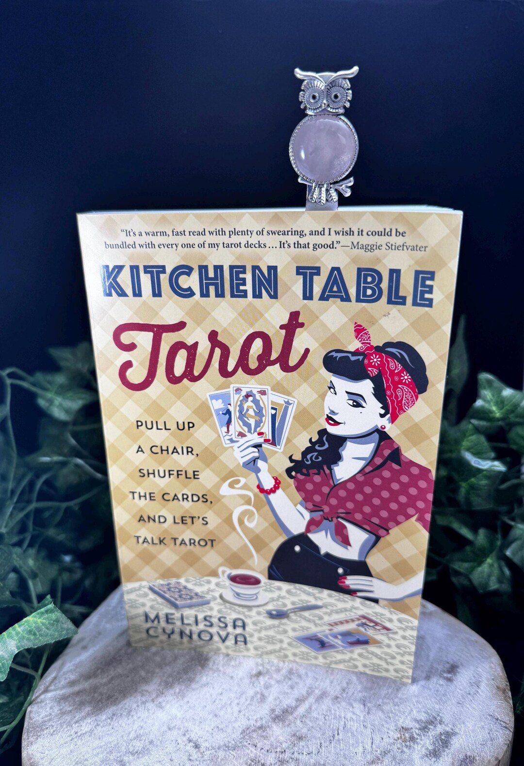 Kitchen Table Tarot and Rose Quartz Owl Bookmark /tarot/e3115 - Etsy