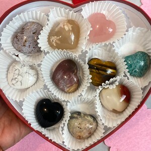 Valentine Heart Crystals/crystal Hearts /crystsl Valentine - Etsy