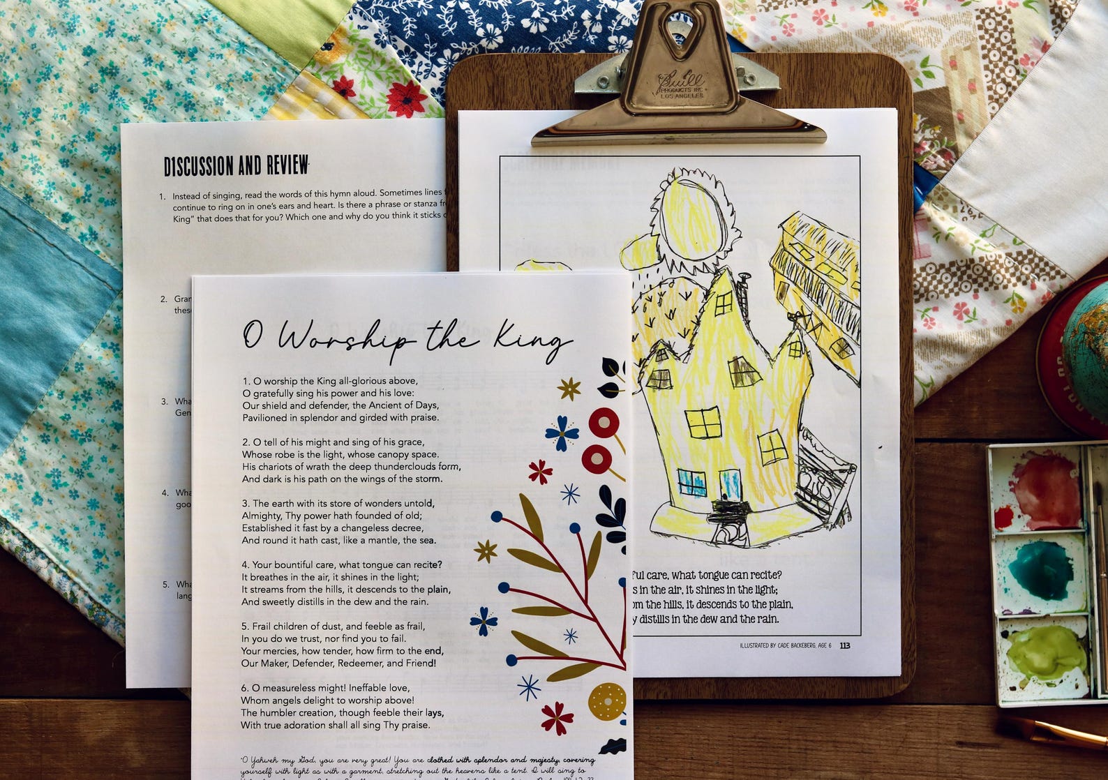 Amazing Grace School Year Hymn Guide -- Hymns at Home With Happy ...