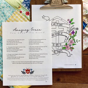 Amazing Grace School Year Hymn Guide -- Hymns at Home With Happy ...
