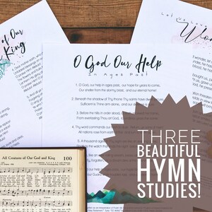 Fall 2021 Hymn Guide - Let Us Love and Sing and Wonder, O God Our Help ...