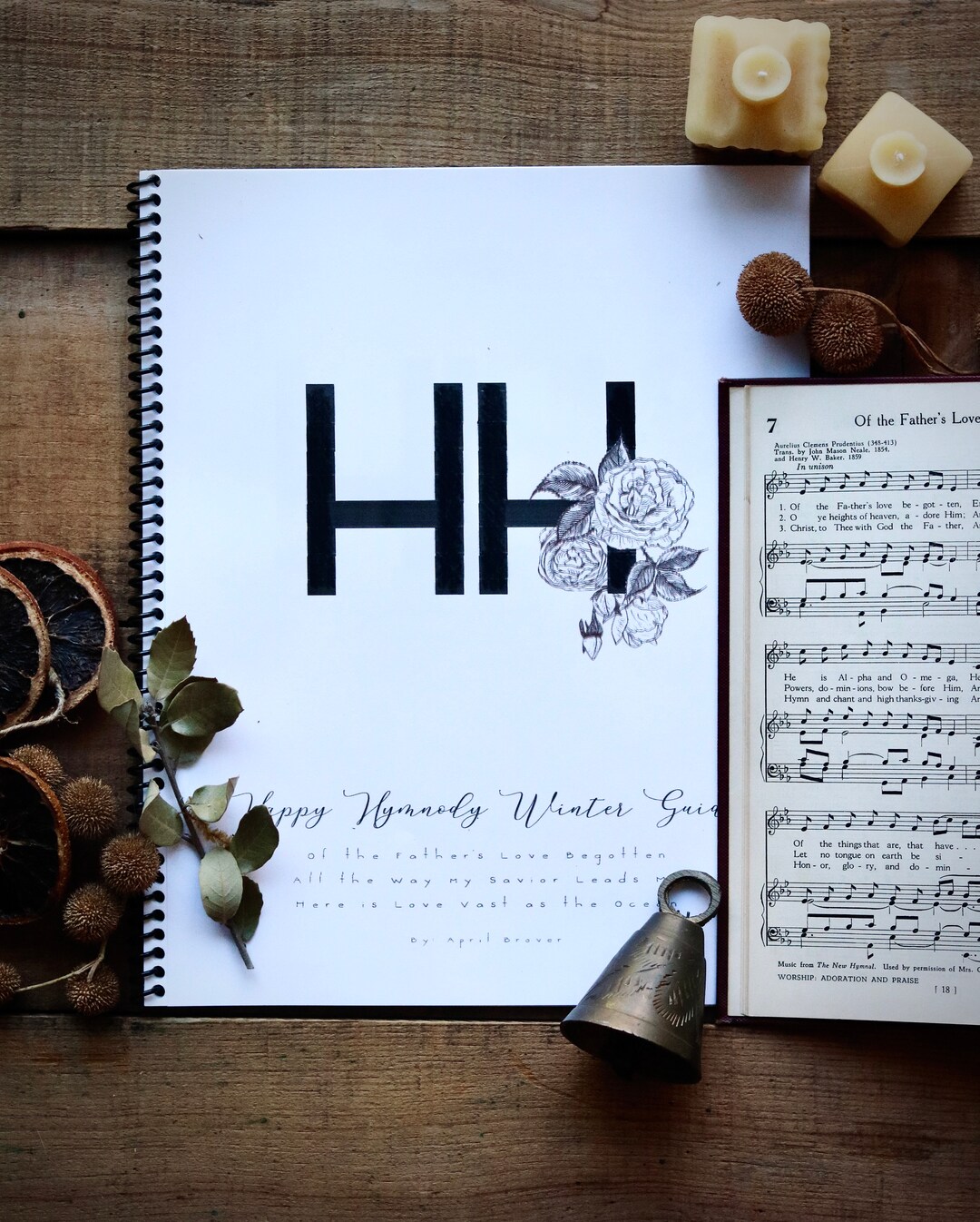 Winter Hymn Guide- of the Father’s Love Begotten, All the Way My Savior ...