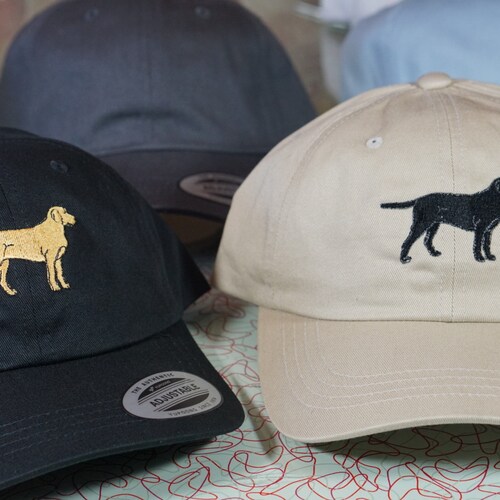Yellow Labrador Retriever Dog Hat One Embroidered Men Women - Etsy