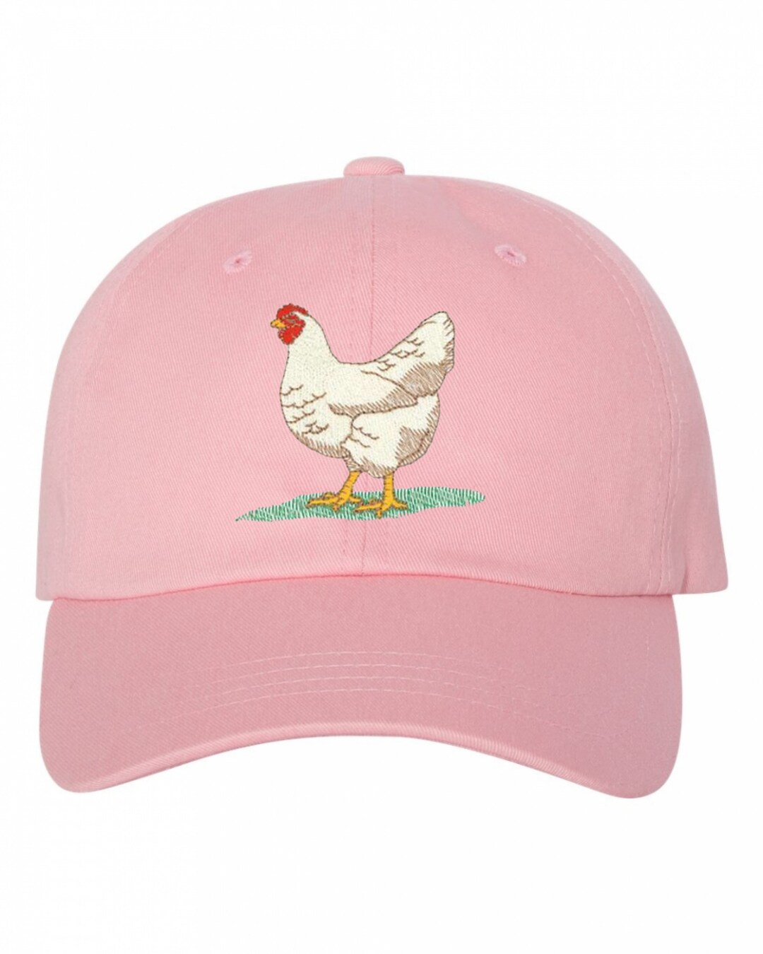 CUSTOMIZABLE HEN CHICKEN Embroidered Hat Men Women Mom Dad Cap Coop ...