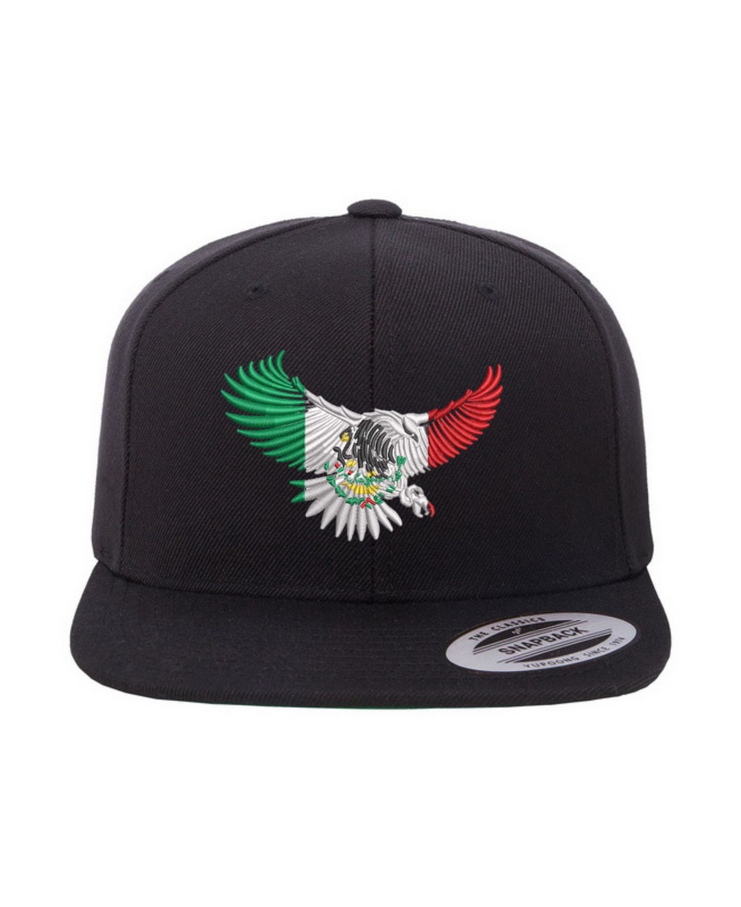 CUSTOMIZABLE Embroidered MEXICO Eagle Snapback Hat Patch Chalino ...