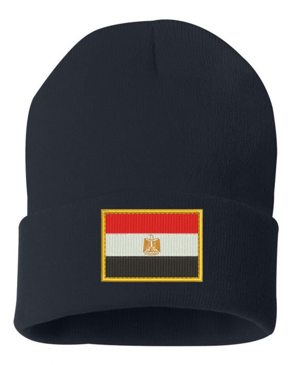 CUSTOM Embroidered EGYPT Flag Beanie Hat Shirt Egyptian Patch - Etsy
