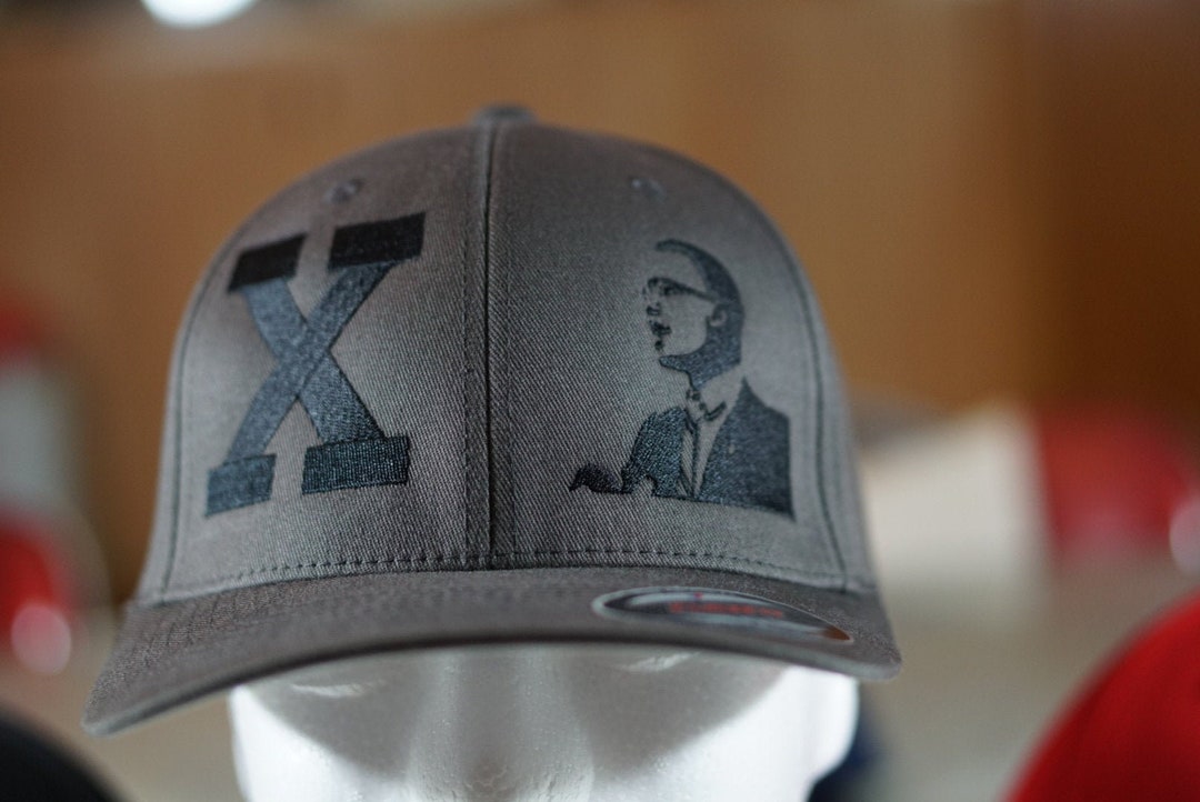 CUSTOMIZABLE Malcolm X FLEXFIT Hat Embroidered BLM Equality Black Lives ...