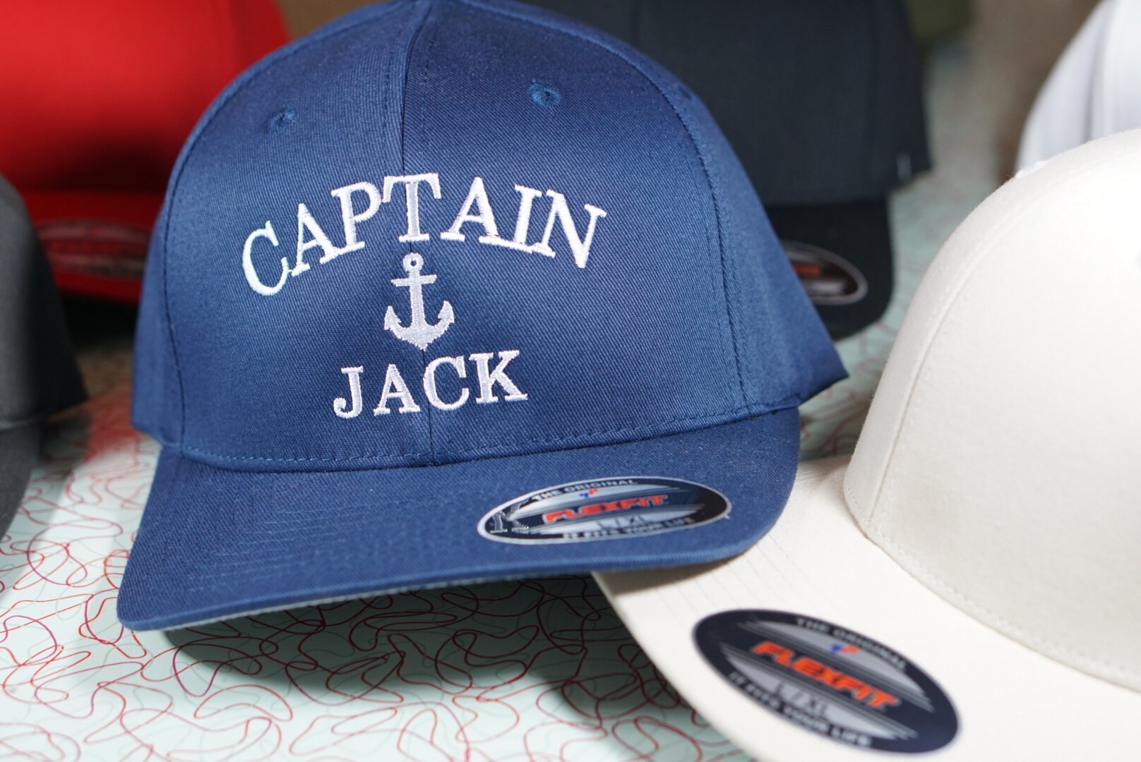ADD YOUR NAME Captain First Mate Crew Personalized Caps | Etsy