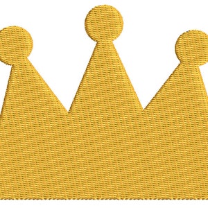 Crown Embroidery Machine File Design King Digital Download Prince Dst ...