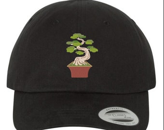BONSAI ORNAMENTAL TREE Hat Embroidered Men Women Wildlife Cap Price ...
