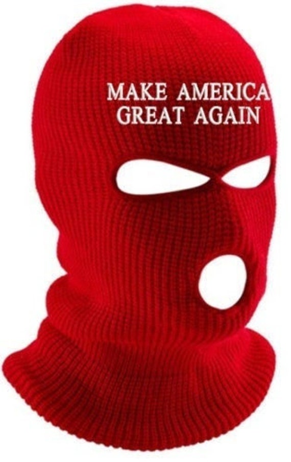 MAGA SKI MASK Make America Great Again Custom Embroidered Ski | Etsy