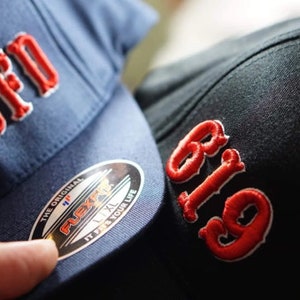 Your Logo CUSTOM Company Logo Embroidered Hat FLEXFIT Baseball Hat ADD ...