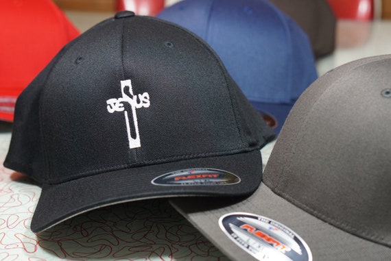 CUSTOM Jesus Flexfit Hat Religion Catholic Christian God - Etsy
