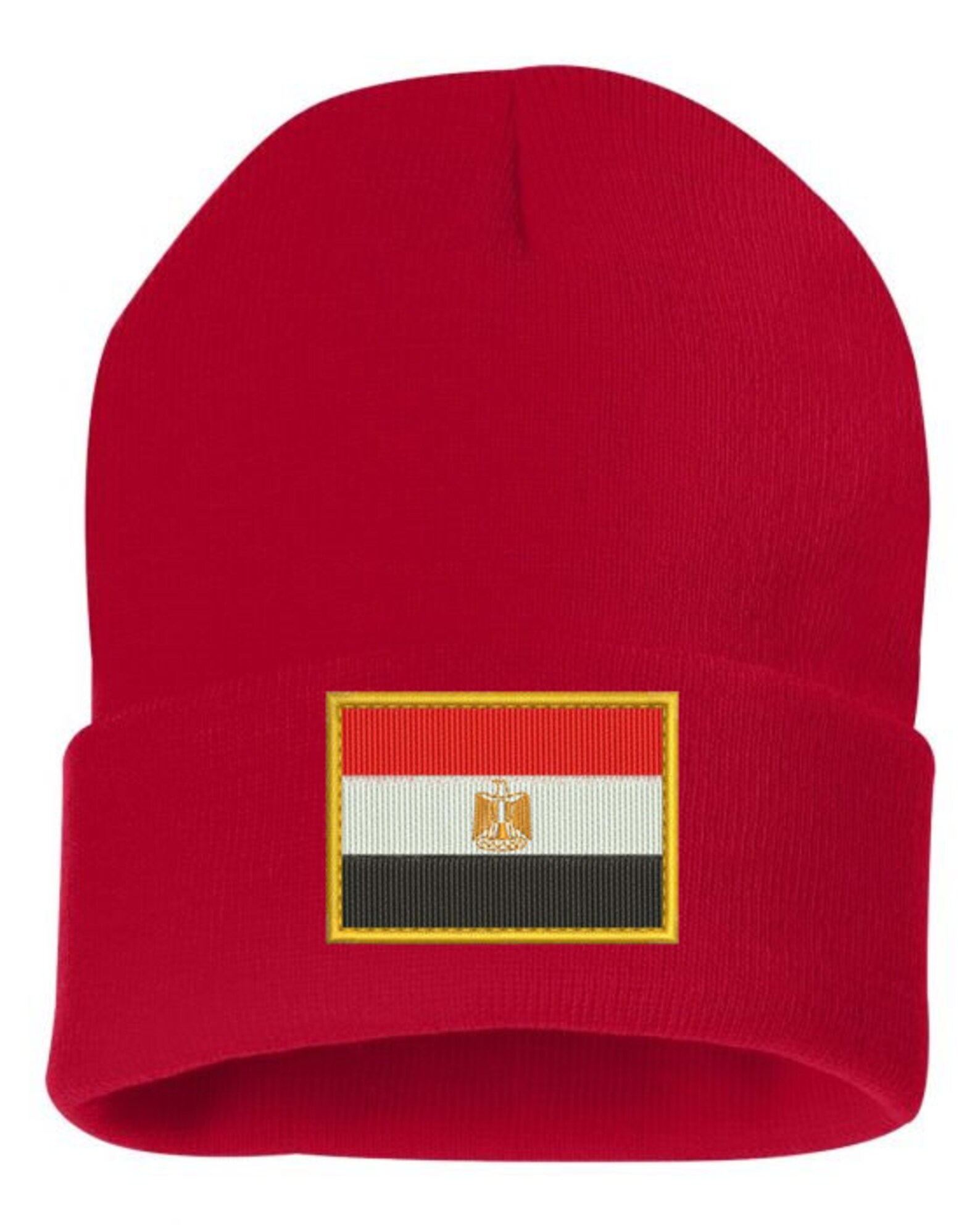 CUSTOM Embroidered EGYPT Flag Beanie Hat Shirt Egyptian Patch - Etsy
