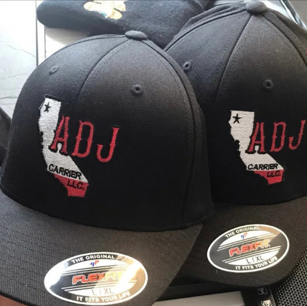 Your Logo CUSTOM Company Logo Embroidered Hat FLEXFIT Baseball Hat ADD ...