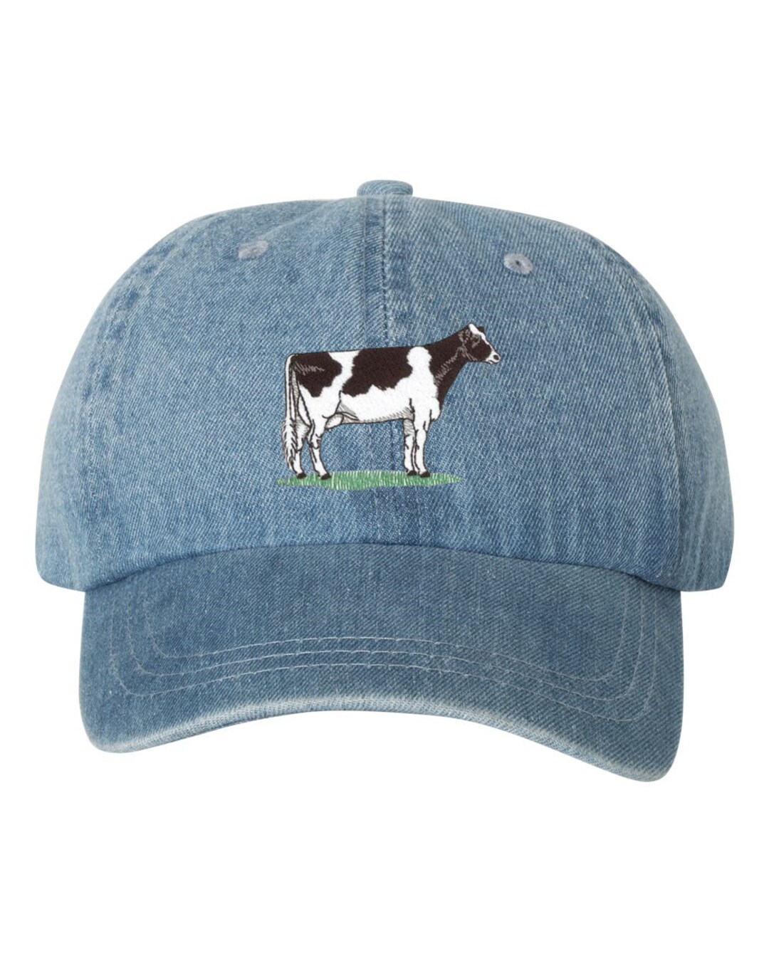 CUSTOM Embroidered HOLSTEIN COW Farm Hat Men Women Mom Dad Cap Animal ...