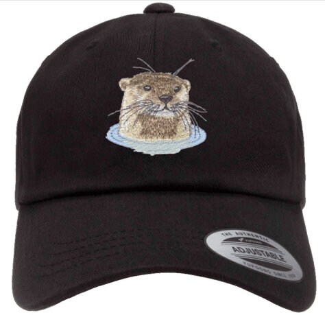 CUSTOM OTTER Embroidered Cap Baseball Hat Lover Gift Mom Cap - Etsy