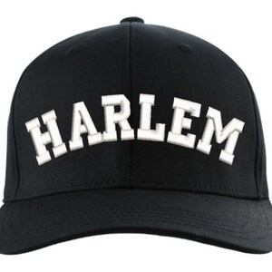 CUSTOMIZABLE HARLEM New York Embroidered Hat Cap Baseball Da Bronx the ...