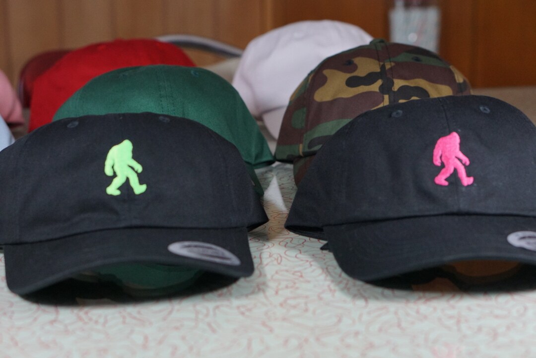CUSTOMIZABLE!! Big Foot Sasquatch Adjustable Dad Hat Baseball Cap ...