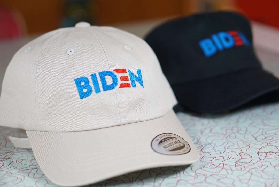CUSTOM Embroidered JOE BIDEN President Hat Low Profile Adjustable 2020 ...