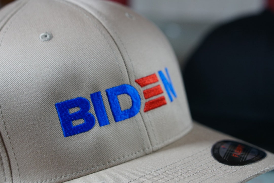 Custom Embroidered FLEXFIT Joe Biden Hat Cap Kamala Harris Democrat ...