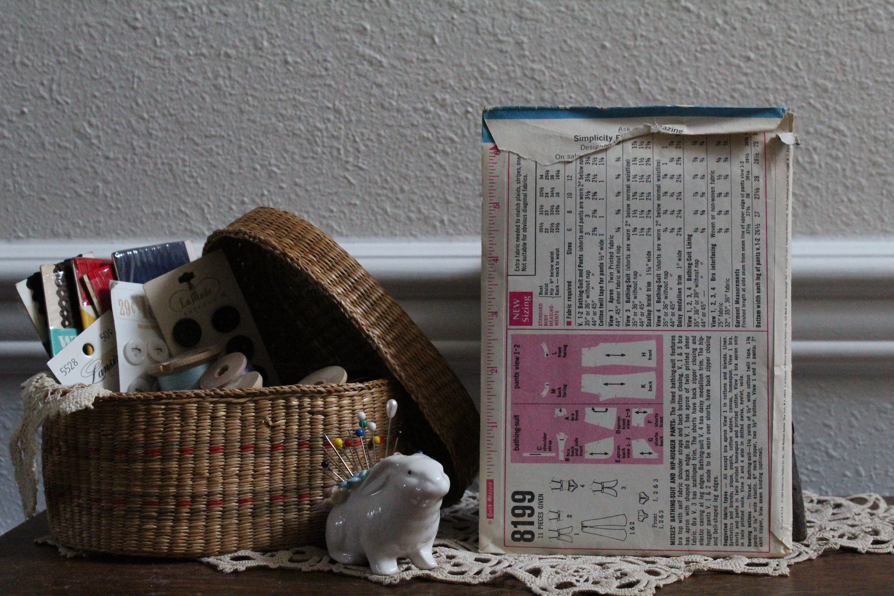 Vintage Simplicity 8199 Sewing Pattern Size 8 1969 | Etsy