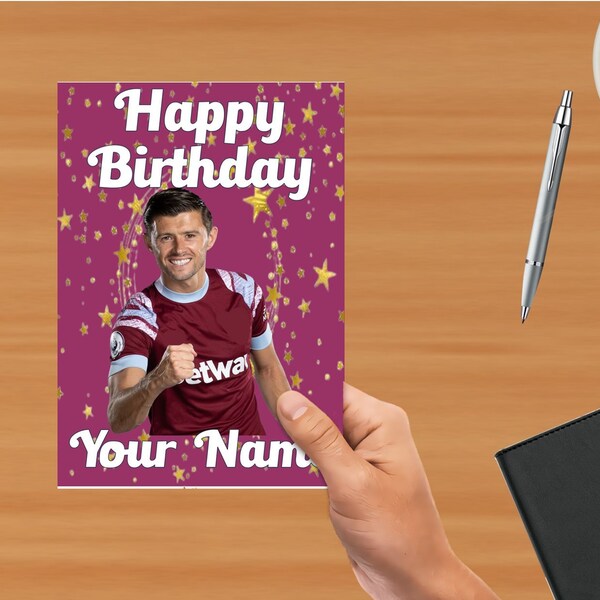 West Ham Birthday Card - Etsy UK