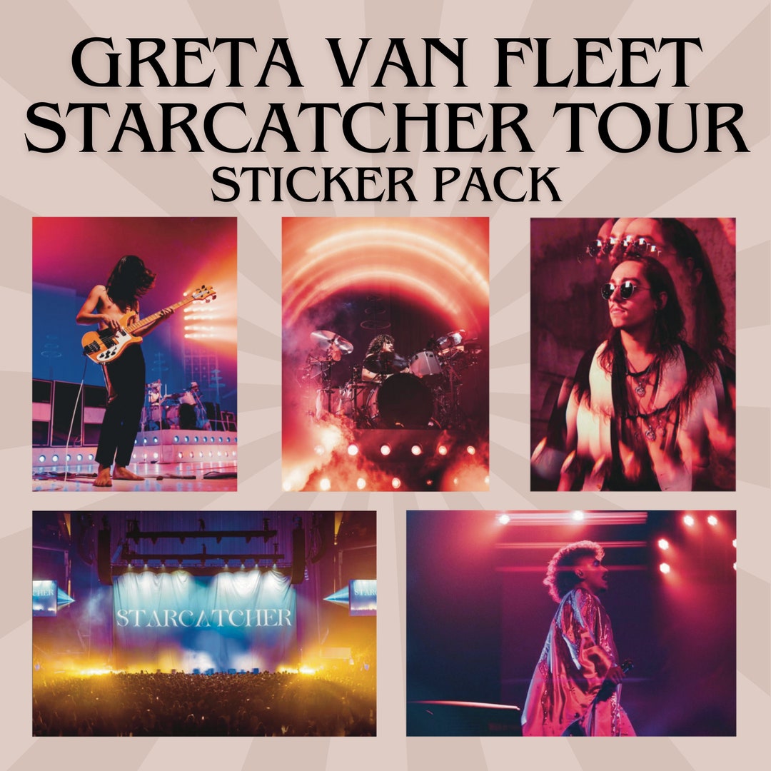 Greta Van Fleet Stickers Greta Van Fleet Starcatcher - Etsy