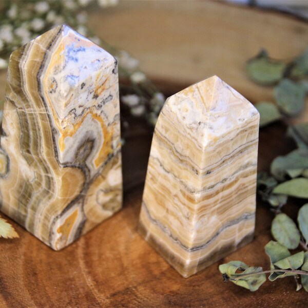 Crazy Lace Agate Tower - Etsy