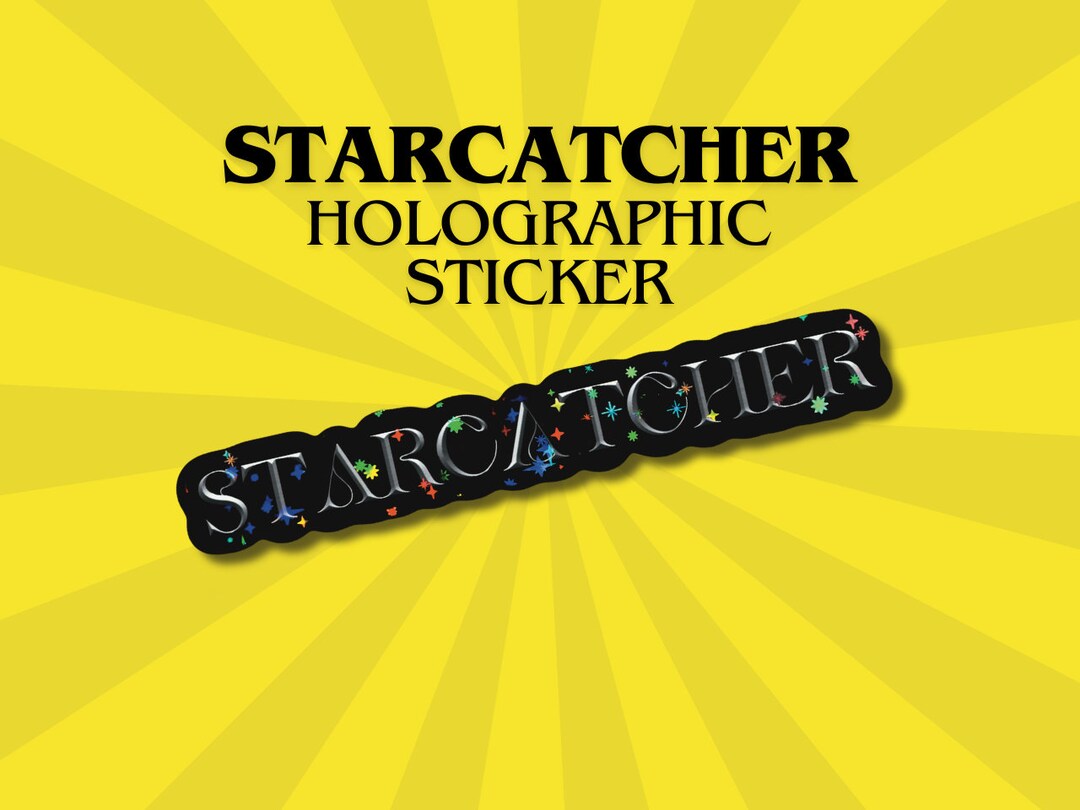Starcatcher Greta Van Fleet Sticker, GVF, Greta Van Fleet, Holographic ...