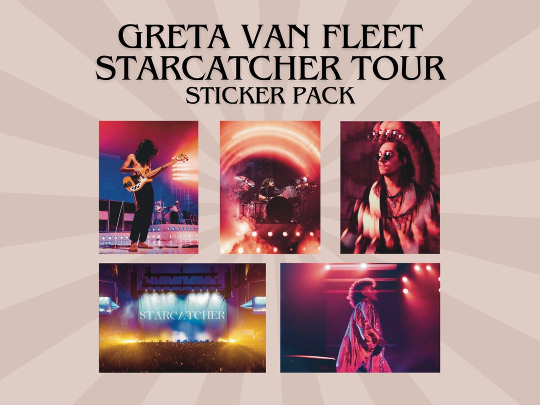 Greta Van Fleet Stickers, Greta Van Fleet, Starcatcher, Starcatcher ...