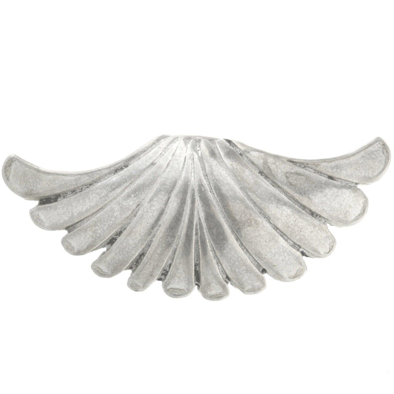 Flared Sterling Silver Fan 1-1/4 Wide Set of 2 6057 - Etsy