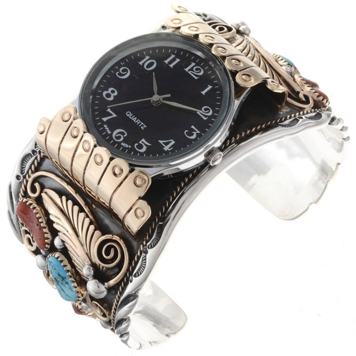 Stamped Sterling Silver Fan 1-1/4" Wide Priced per Pair 6049 - Indian ...