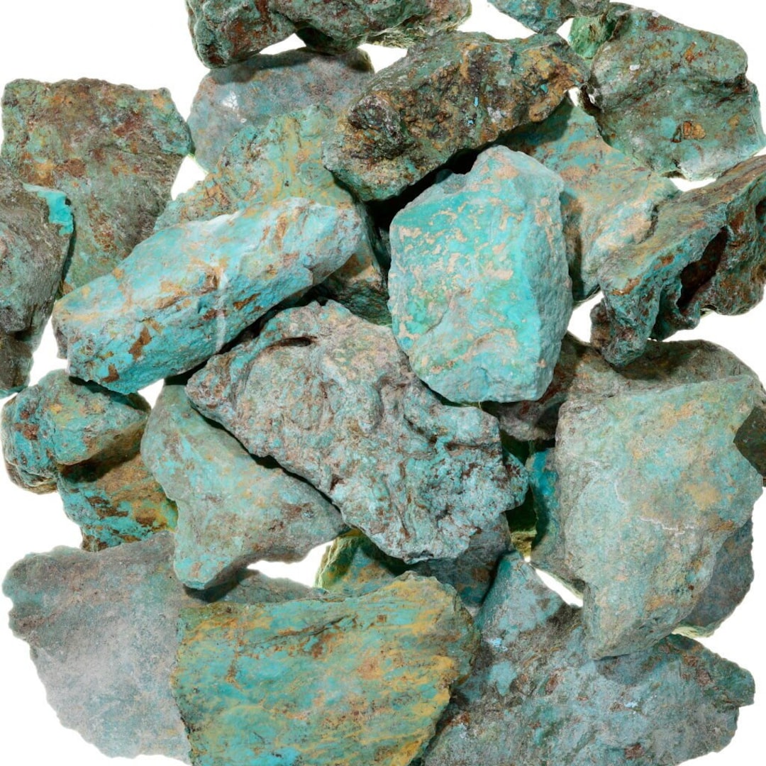 Extra Large Turquoise Rough Nuggets Aqua Green Big Specimens One Pound ...