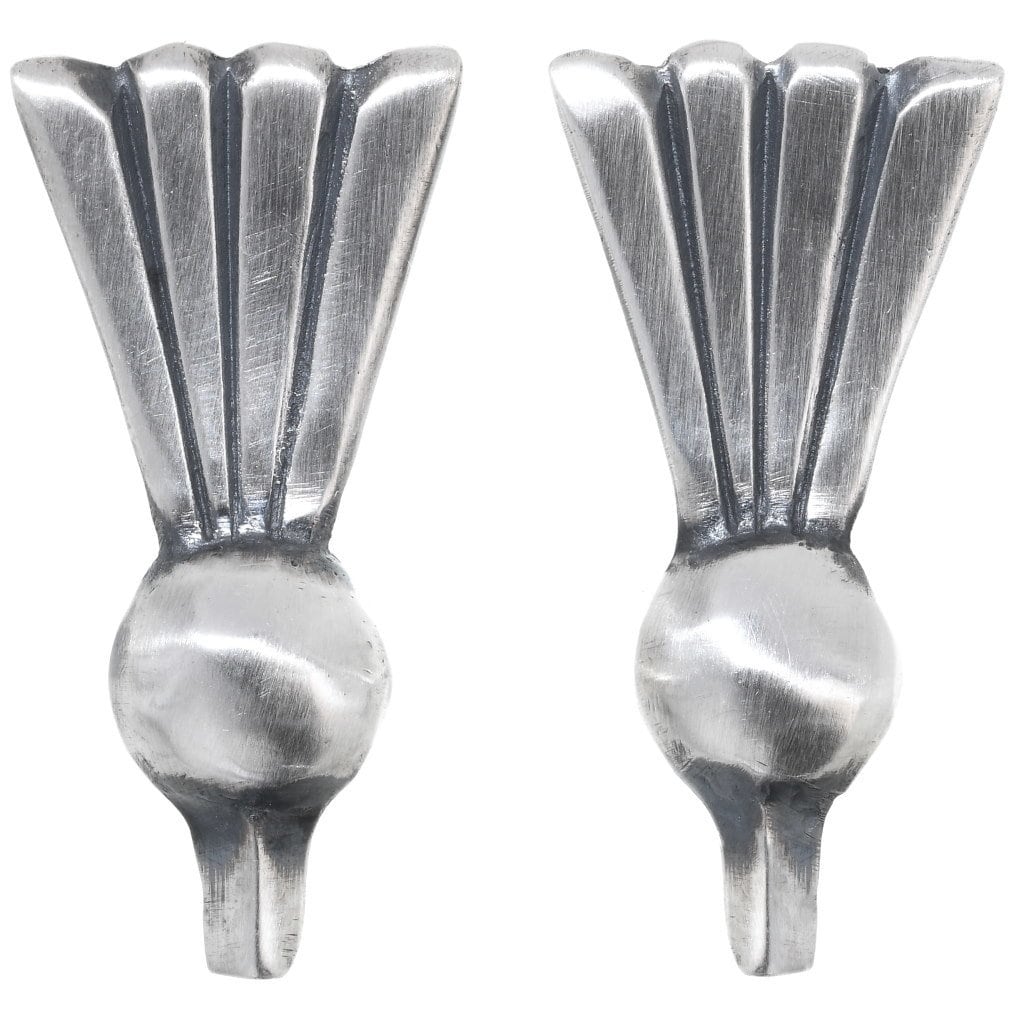 Sterling Silver Squash Blossom Fan with Tab Set of 2 6133 | Etsy