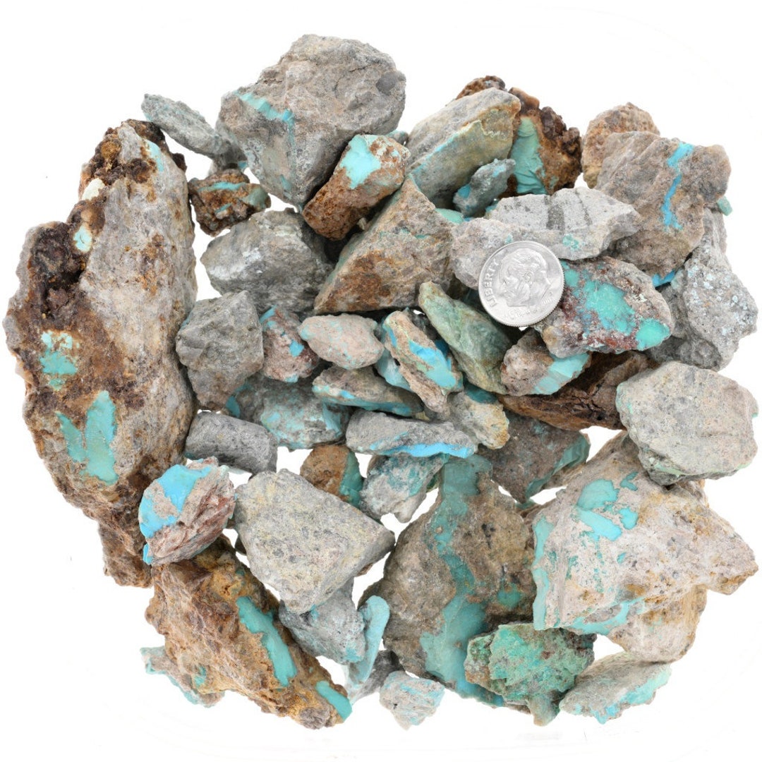 Vintage Royston Turquoise Rough Natural High Grade 1 Pound 0057 - Etsy