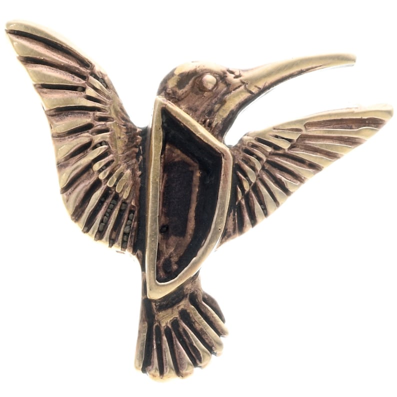 Hummingbird Inlay Frame Cast Brass 1 6772 Indian - Etsy